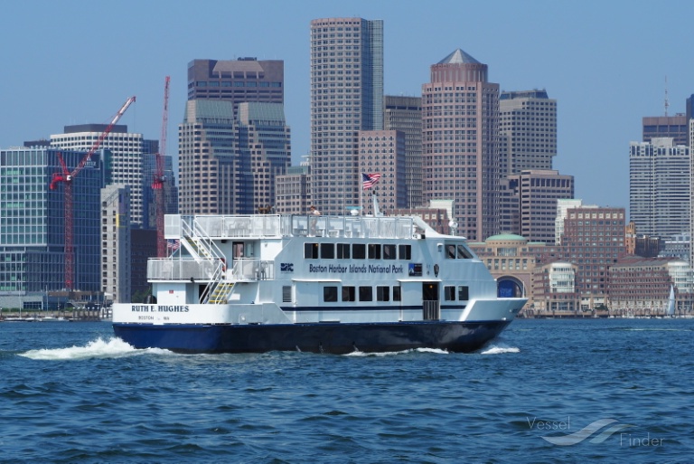 RUTH E HUGHES, Passenger ship - Details and current position - MMSI ...