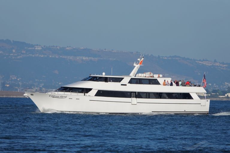 CALIFORNIA SPIRIT, Unknown - Details and current position - MMSI ...