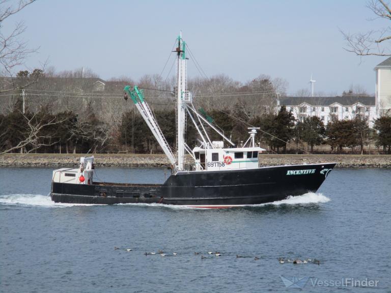 FV INCENTIVE, Fishing vessel - Details and current position - MMSI ...