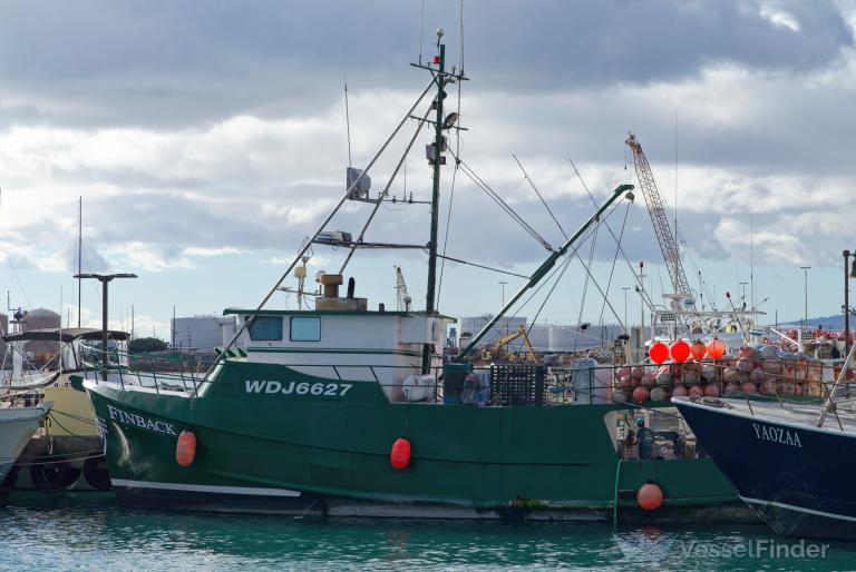 FINBACK, Fishing vessel - Details and current position - MMSI 367460990 ...