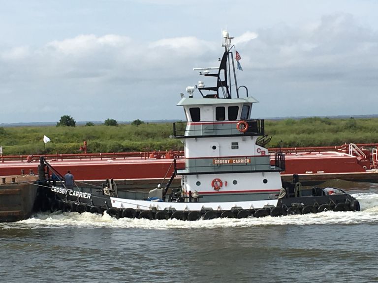 CROSBY CARRIER, Towing vessel - Details and current position - MMSI ...