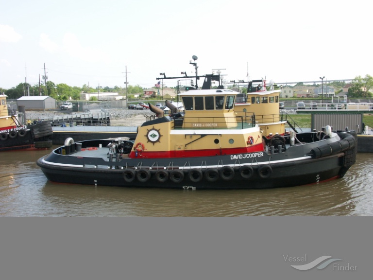 DAVID J COOPER, Tug - Details and current position - IMO 9621118 ...