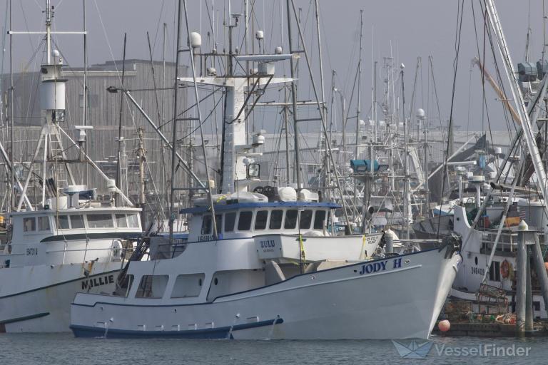 JODY H, Fishing vessel - Details and current position - MMSI 367537660 - VesselFinder