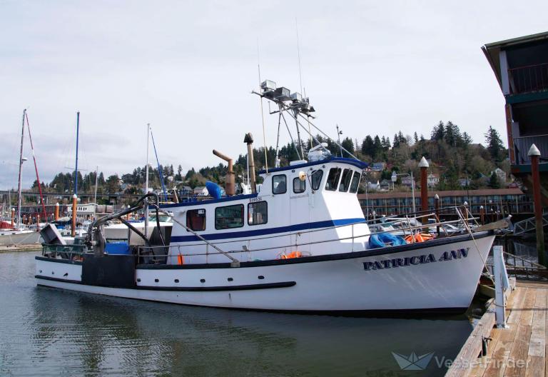 PATRICIA ANN, Fishing vessel - Details and current position - MMSI ...