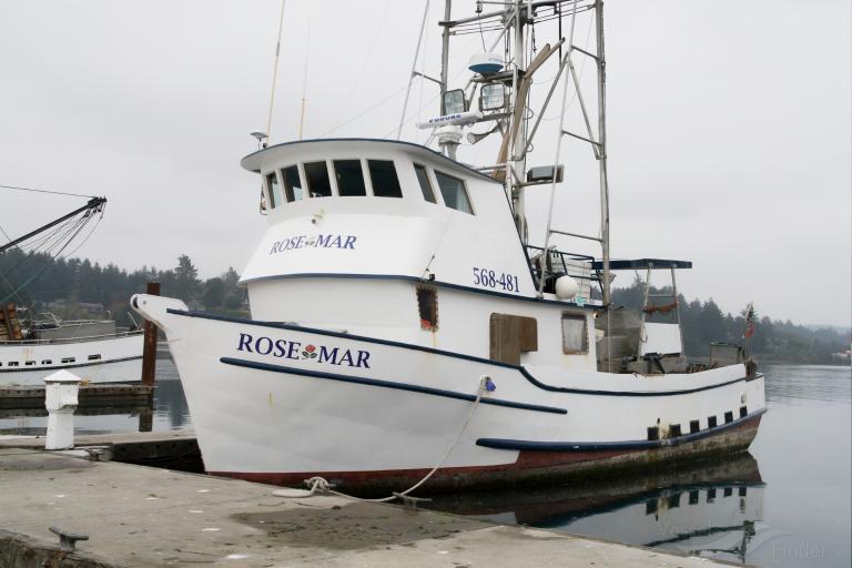 ROSE MAR, Fishing vessel - Details and current position - MMSI ...