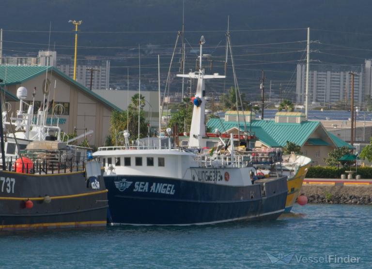 SEA ANGEL, Fishing vessel - Details and current position - MMSI ...