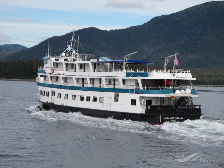 BARANOF DREAM, Passenger Ship - Details and current position - IMO ...