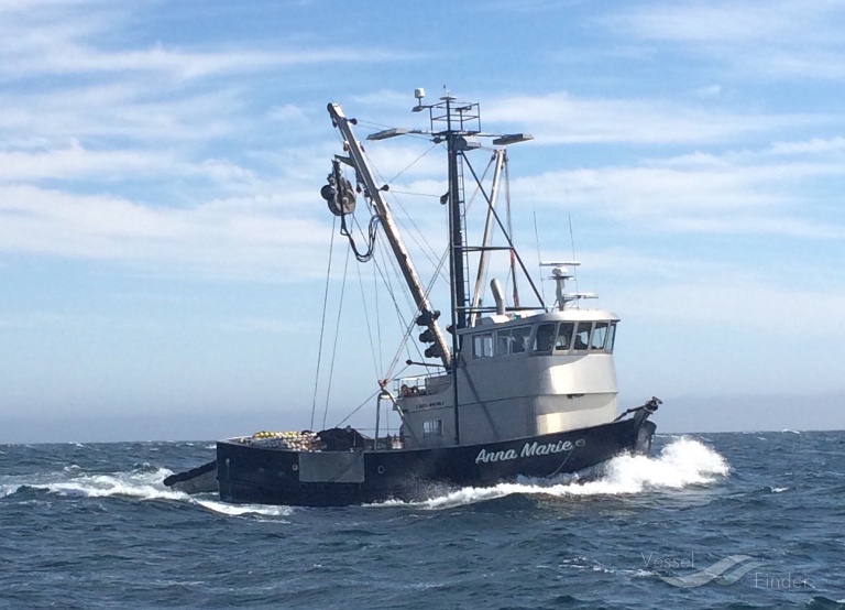 ANNA MARIE, Fishing vessel - Details and current position - MMSI ...