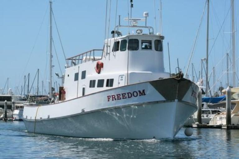 FREEDOM, Fishing vessel - Details and current position - MMSI 367621160 ...