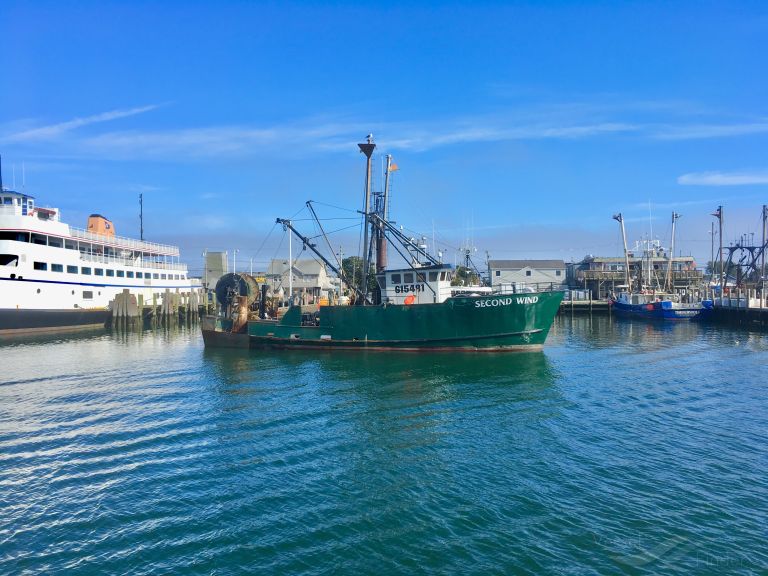 SECOND WIND, Fishing vessel - Details and current position - MMSI ...