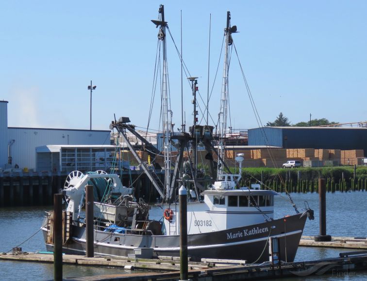 MARIE KATHLEEN, Fishing vessel - Details and current position - MMSI ...