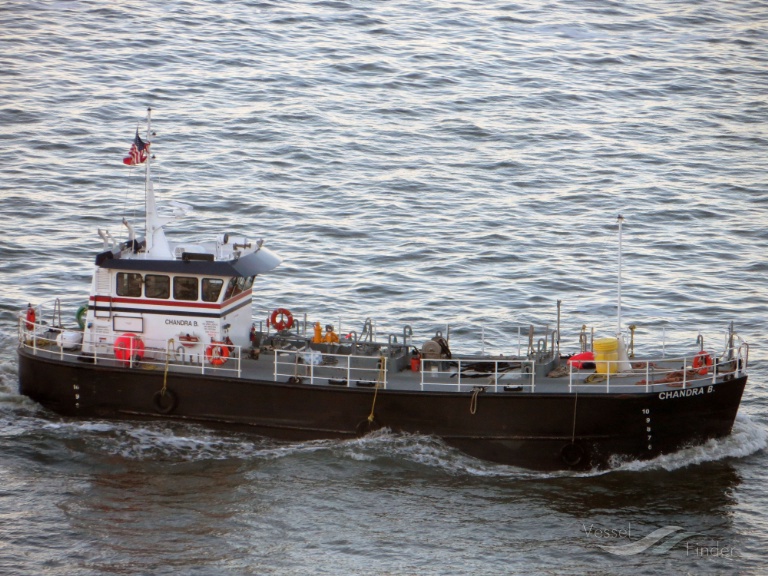 CHANDRA B, Tanker - Details and current position - MMSI 367686920 ...