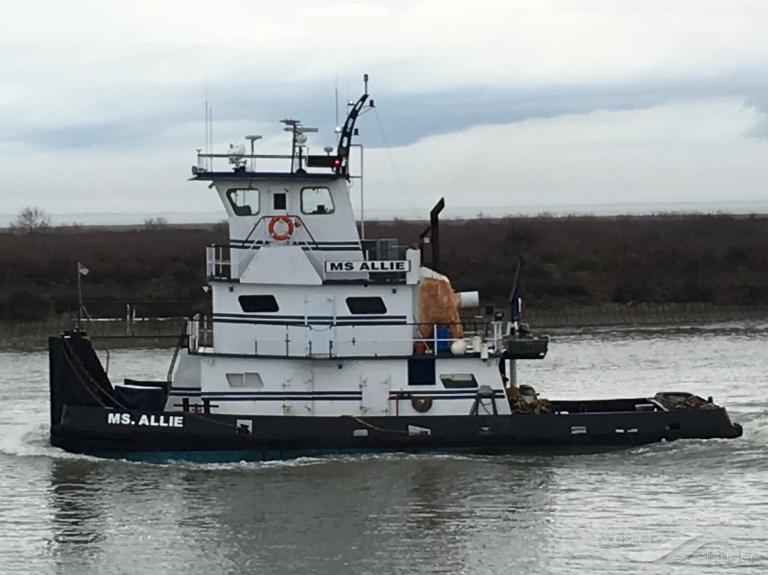 MS. ALLIE, Towing vessel - Details and current position - MMSI ...