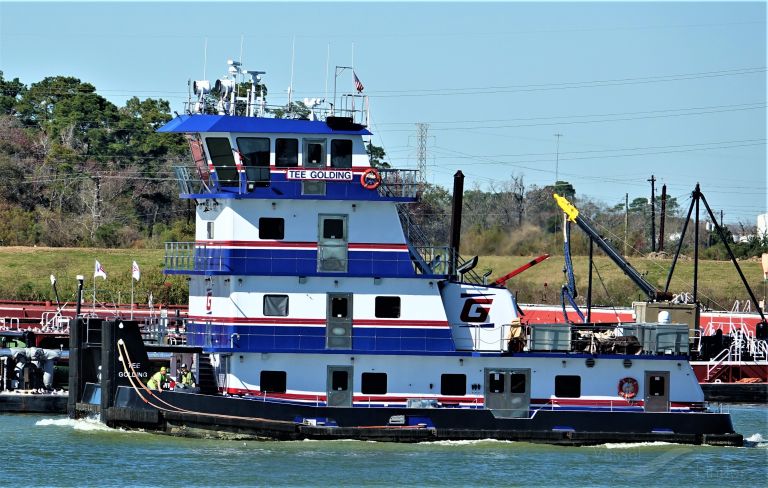 TEE GOLDING, Towing vessel - Details and current position - MMSI ...