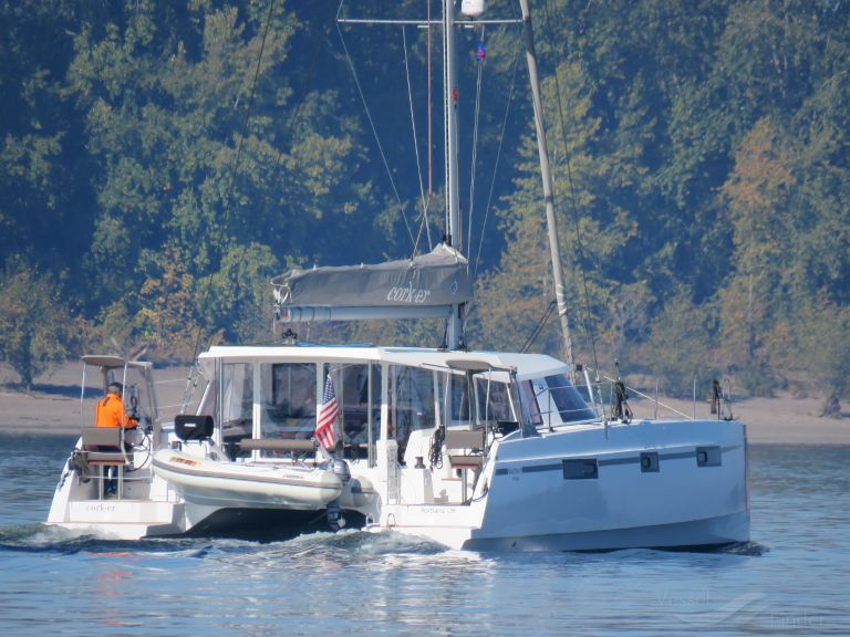 CORKER, Sailing vessel - Details and current position - MMSI 368016590 ...
