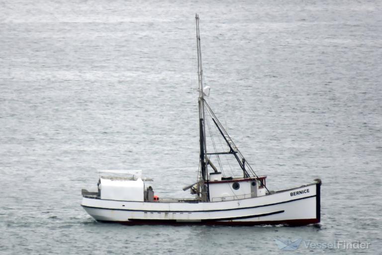 BERNICE, Fishing vessel - Details and current position - MMSI 368020280 ...