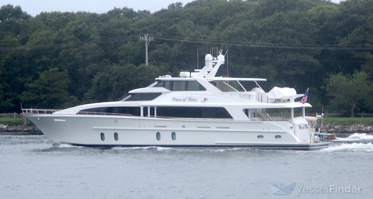 PRINCE OF TIDES, Pleasure craft - Details and current position - MMSI ...