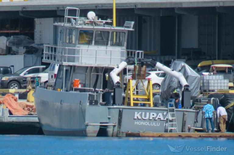 KUPAA, Diving ops - Details and current position - MMSI 368116330 ...