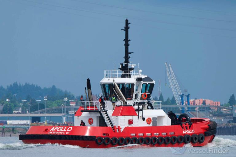 APOLLO, Tug - Details and current position - MMSI 368194460 - VesselFinder
