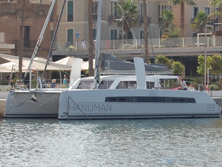 HANUMAN, Pleasure craft - Details and current position - MMSI 368206610 ...