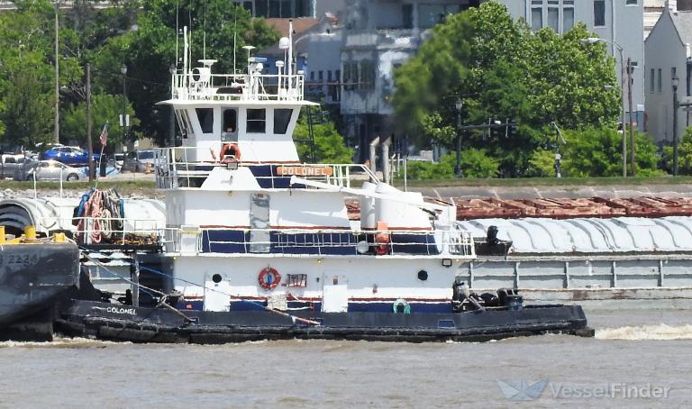 COLONEL, Local type - Details and current position - MMSI 368234960 ...