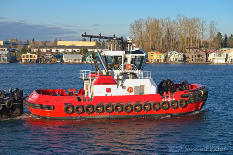 ATHENA, Tug - Details and current position - MMSI 368236750 - VesselFinder