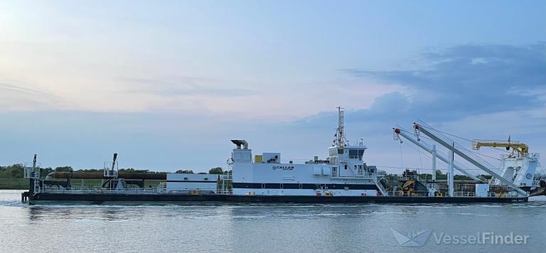 GENERAL BRADLEY, Dredging or UW ops - Detalhes e posição atual - MMSI ...