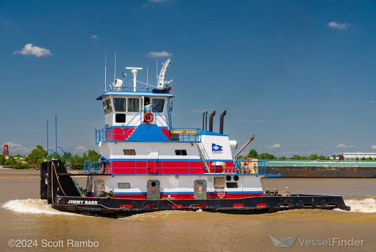 JIMMY BAER, Towing vessel - Details and current position - MMSI ...