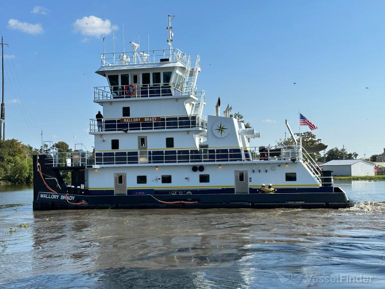 MALLORY BRADY, Local type - Details and current position - MMSI ...