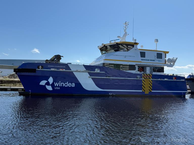WINDEA COURAGEOUS, HSC - Details and current position - MMSI 368336010 ...