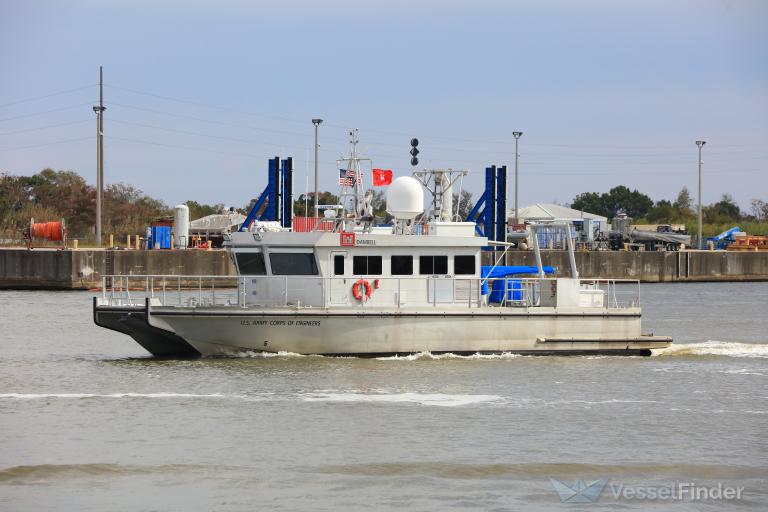 USACE DAMRELL, Military ops - Details and current position - MMSI ...
