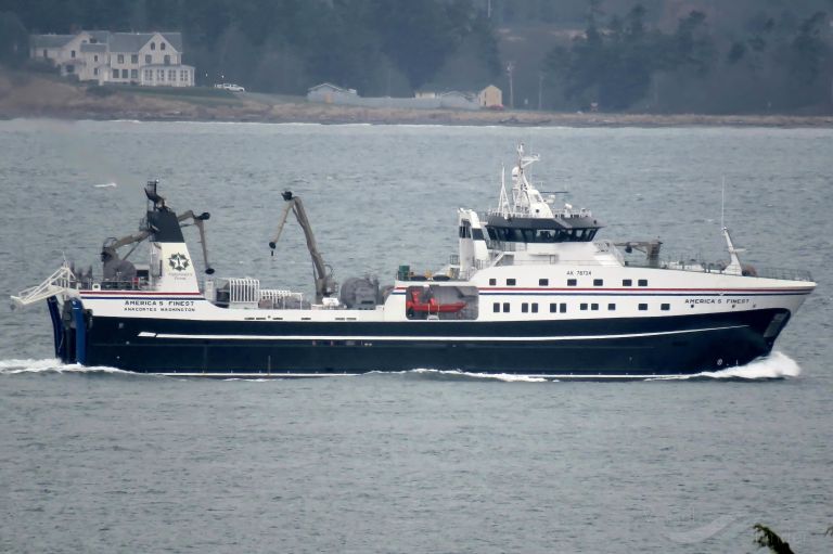 AMERICASFINEST, Fishing vessel - Details and current position - MMSI ...