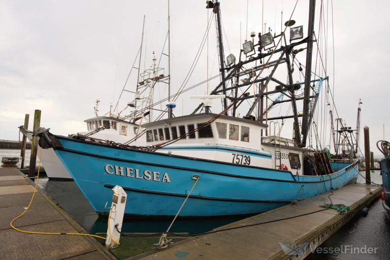 CHELSEA, Fishing vessel - Details and current position - MMSI 369519000 ...