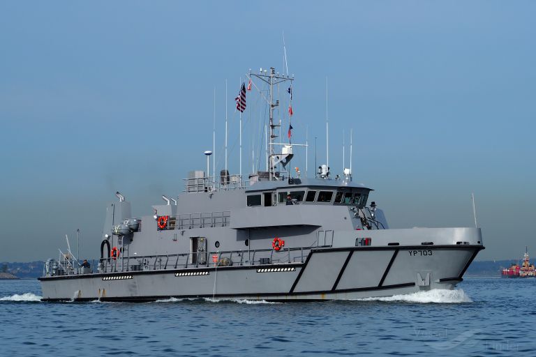 YP703, Other type - Détails du bateau et situation actuelle - MMSI ...