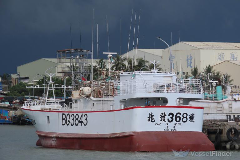 CHAO FA NO.368, Fishing vessel - Details and current position - MMSI ...