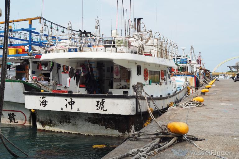 HAI CHONG, Fishing vessel - Details and current position - MMSI ...