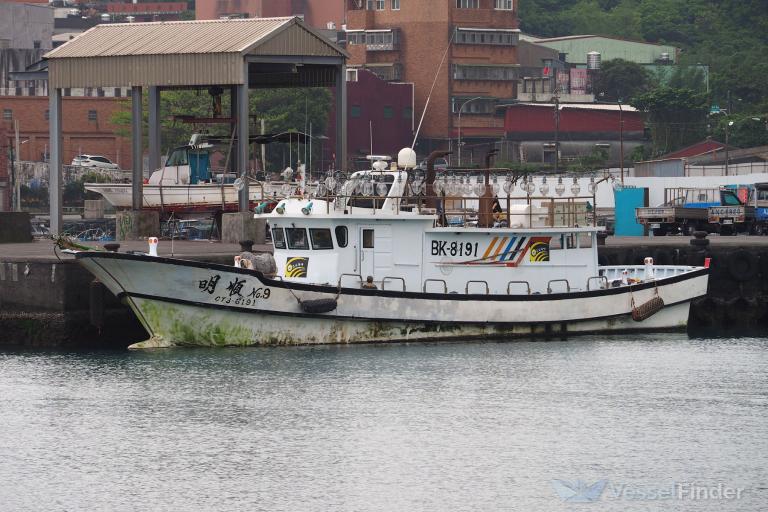 MING SHUN NO9, Fishing vessel - Details and current position - MMSI ...