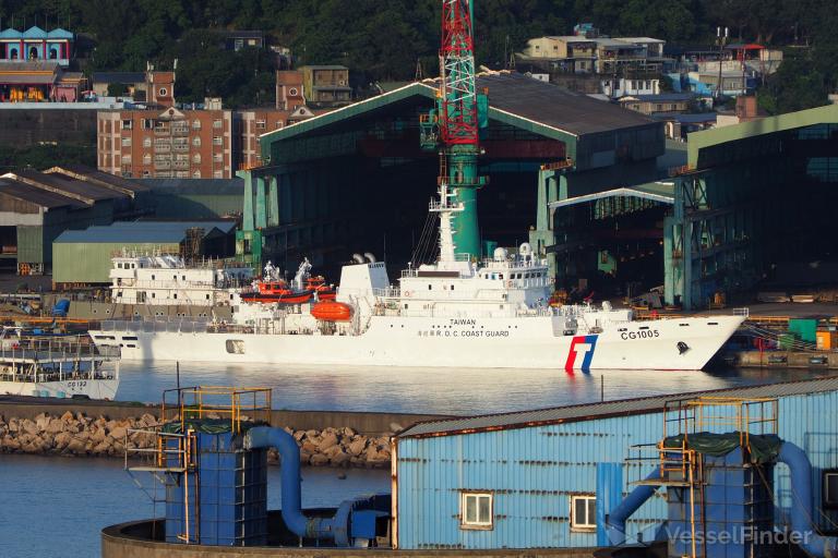 CG1005, Law enforcement - Details and current position - MMSI 416006794 ...