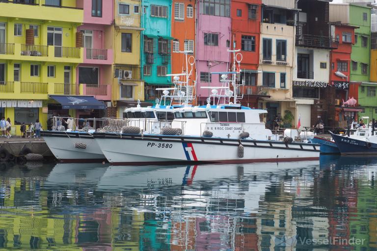 PP-3580, Law enforcment - Details and current position - MMSI 416145700 ...