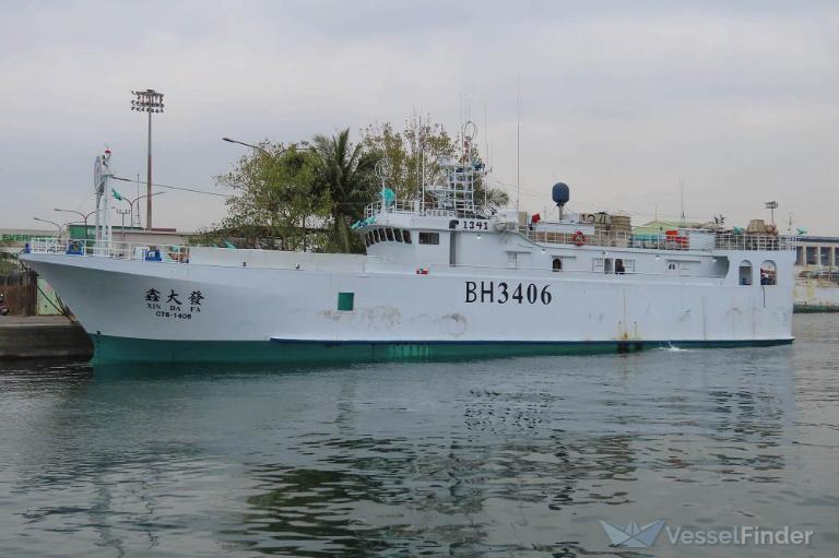 XIN DA FA, Fishing vessel - Details and current position - MMSI ...