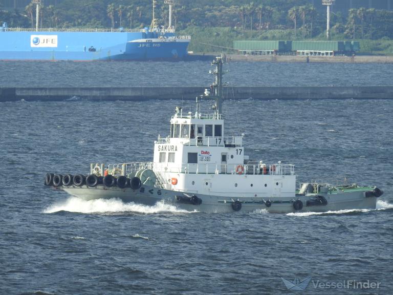 SAKURA, Tug - Details and current position - IMO 9057862 - VesselFinder