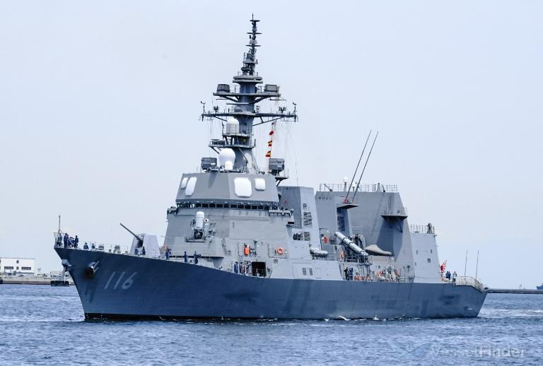 TERUZUKI, Military ops - Details and current position - MMSI 431999552 ...