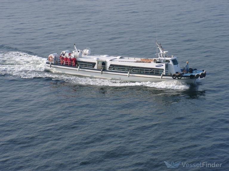 SAMSUNG F-1, Passenger ship - Details and current position - MMSI ...
