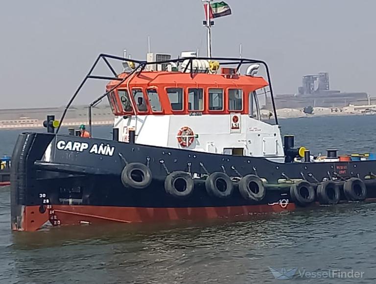 CARP ANN, Tug - Details and current position - MMSI 470936000 ...