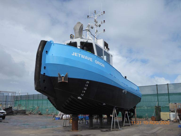 JETWAVE ORION, Unknown - Details and current position - MMSI 503003840 ...