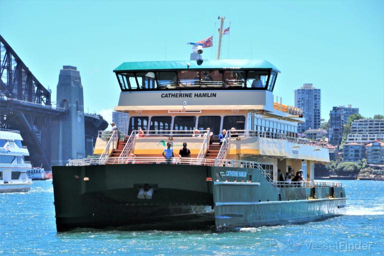 CATHERINE HAMLIN, Passenger ship - Details and current position - MMSI ...