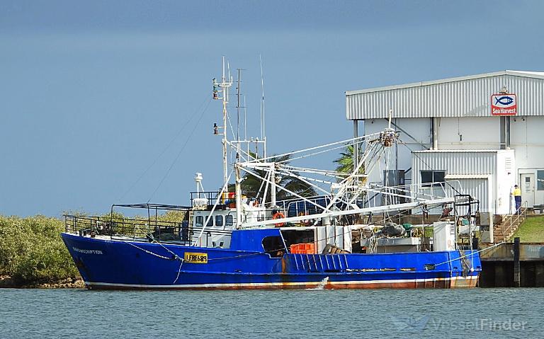 CAPE INSCRIPTION, Fishing vessel - Details and current position - MMSI ...