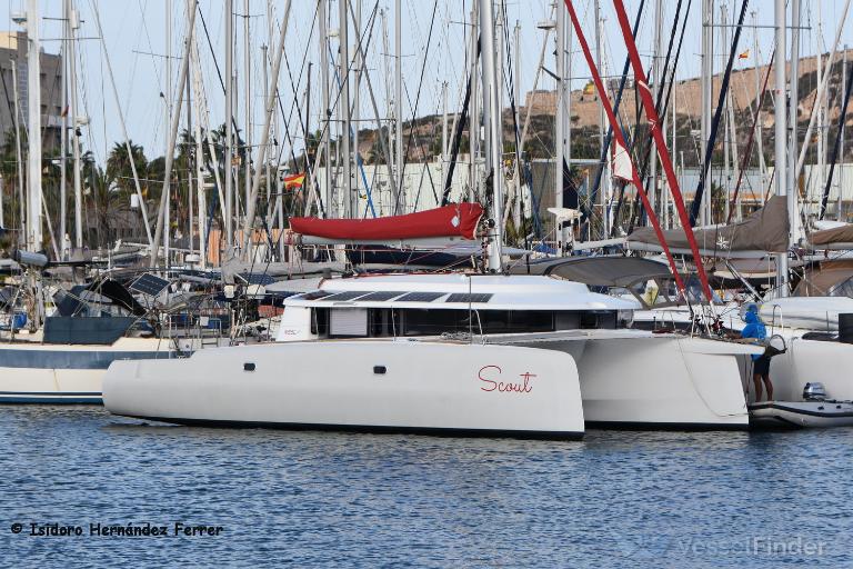 SCOUT, Sailing vessel - Details and current position - MMSI 503050710 ...