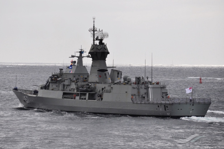 HMAS PERTH, Unknown - Details and current position - MMSI 503100000 ...