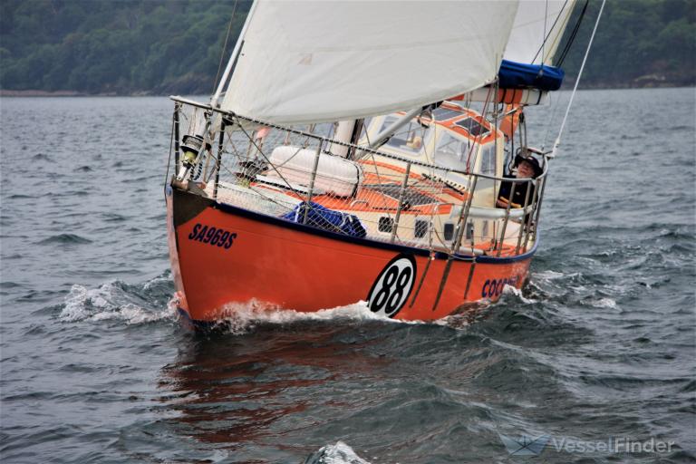 COCONUT, Sailing vessel - Details and current position - MMSI 503105170 ...